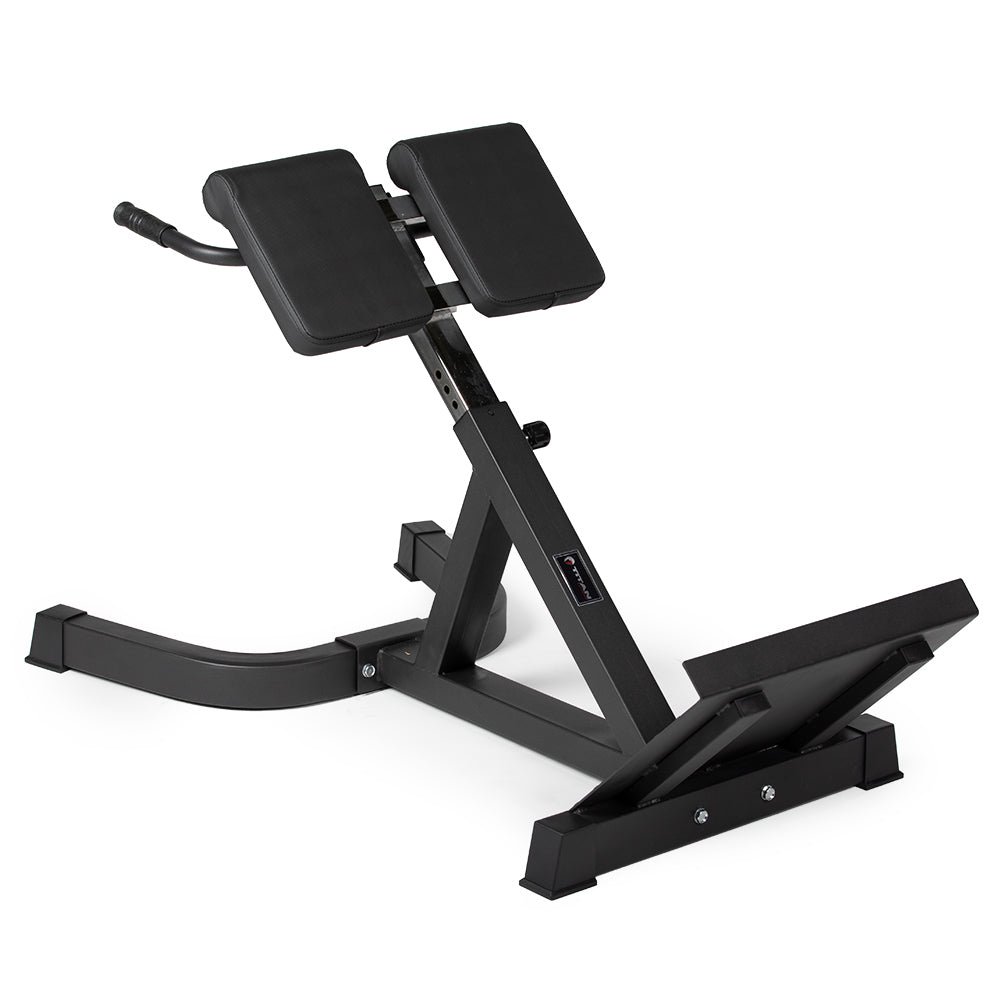 Titan Fitness Back Hyperextension, Adjustable Roman Chair Bench ...