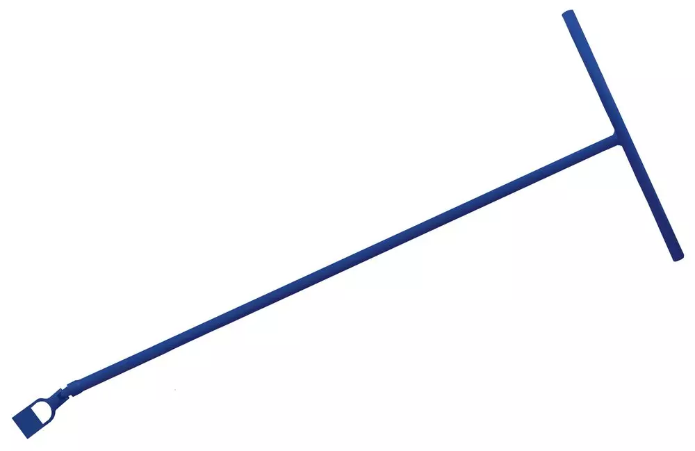 Pollardwater Blue Carbon Steel T-Handle Gate Valve Key with Swivel ...