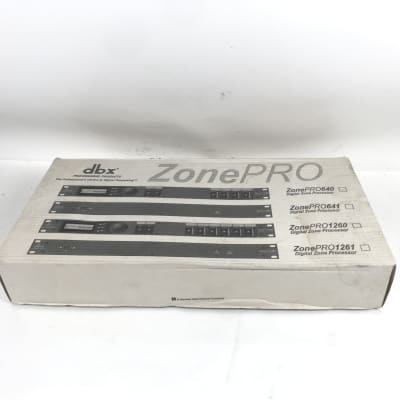 dbx ZonePRO 640 Digital Zone Processor - Texas Outlet