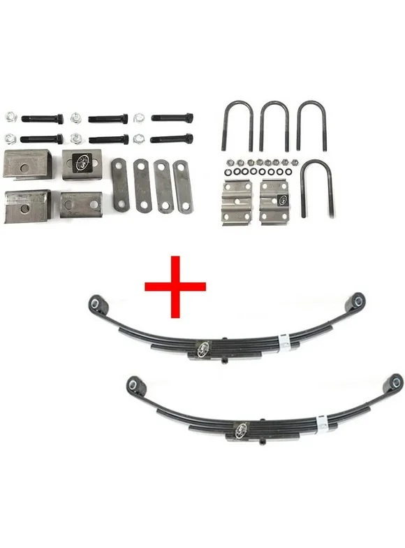 Southwest Wheel 4,400 lbs. Trailer Axle Suspension Kit (Leaf Springs ...