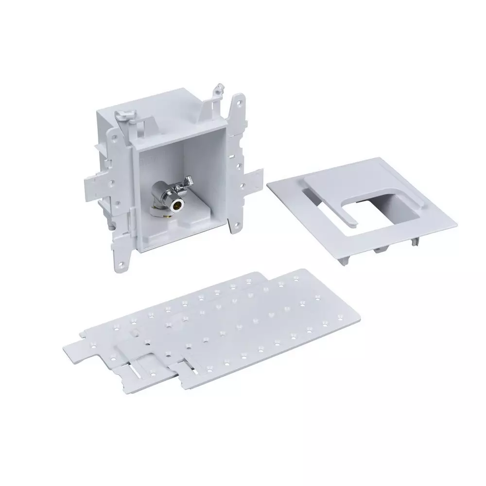 Oatey® White 8 in x 4-17/20 in x 3-19/50 in Toilet Supply Box - Texas ...