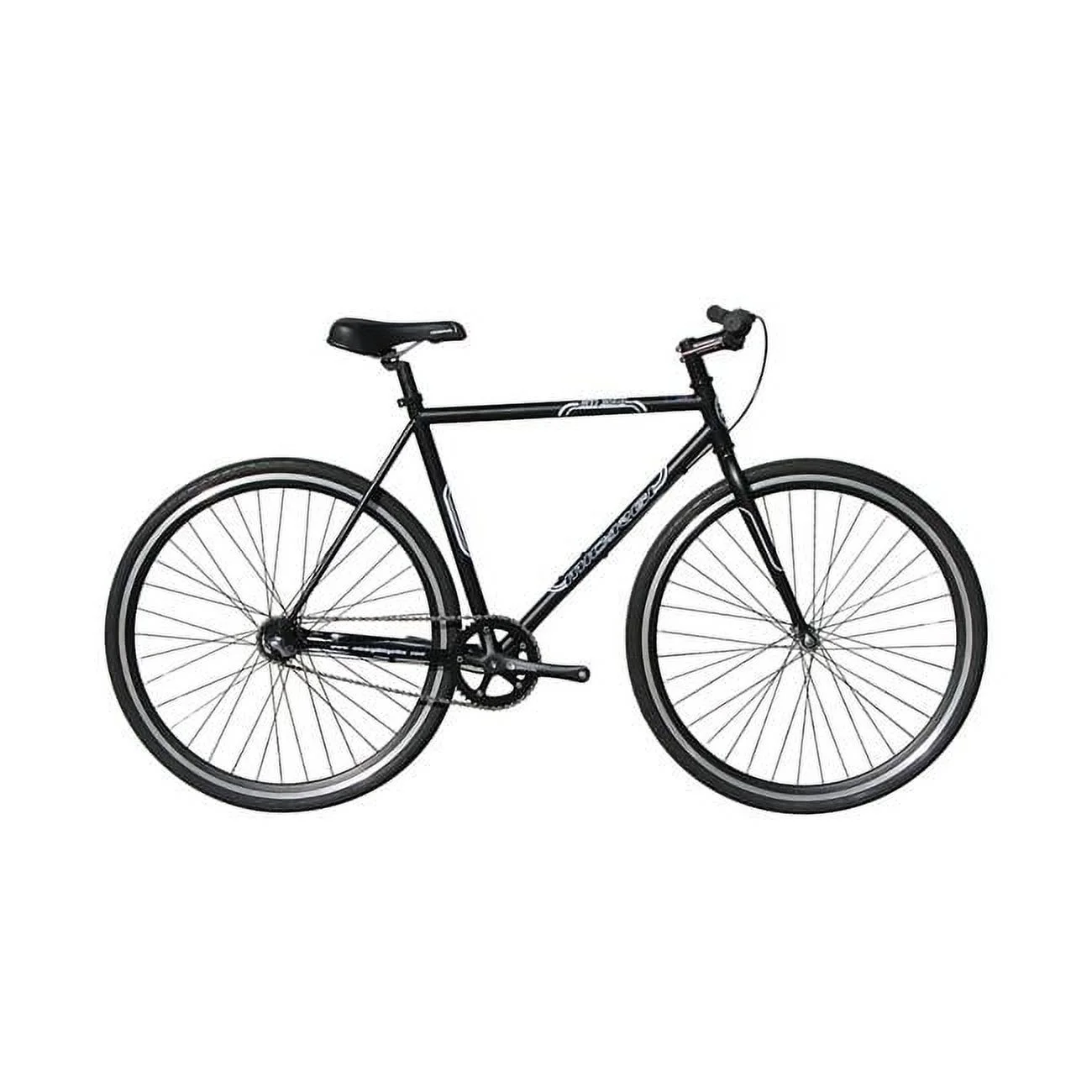 53 cm Hi-Ten Steel & Aluminum Frame Fixed Gear Road Bicycle, Matte ...