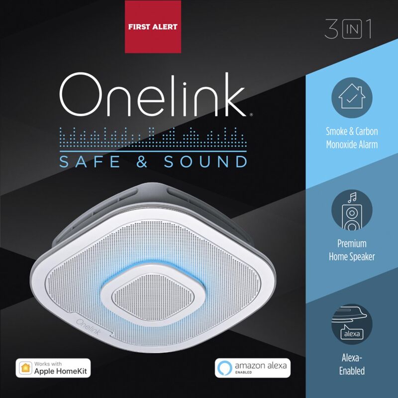 First Alert ONELINK Hard-Wired w/Battery Back-up Electrochemical ...