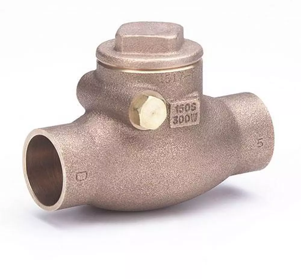 Hammond Valve Bronze Solder Swing Check Valve - Texas Outlet