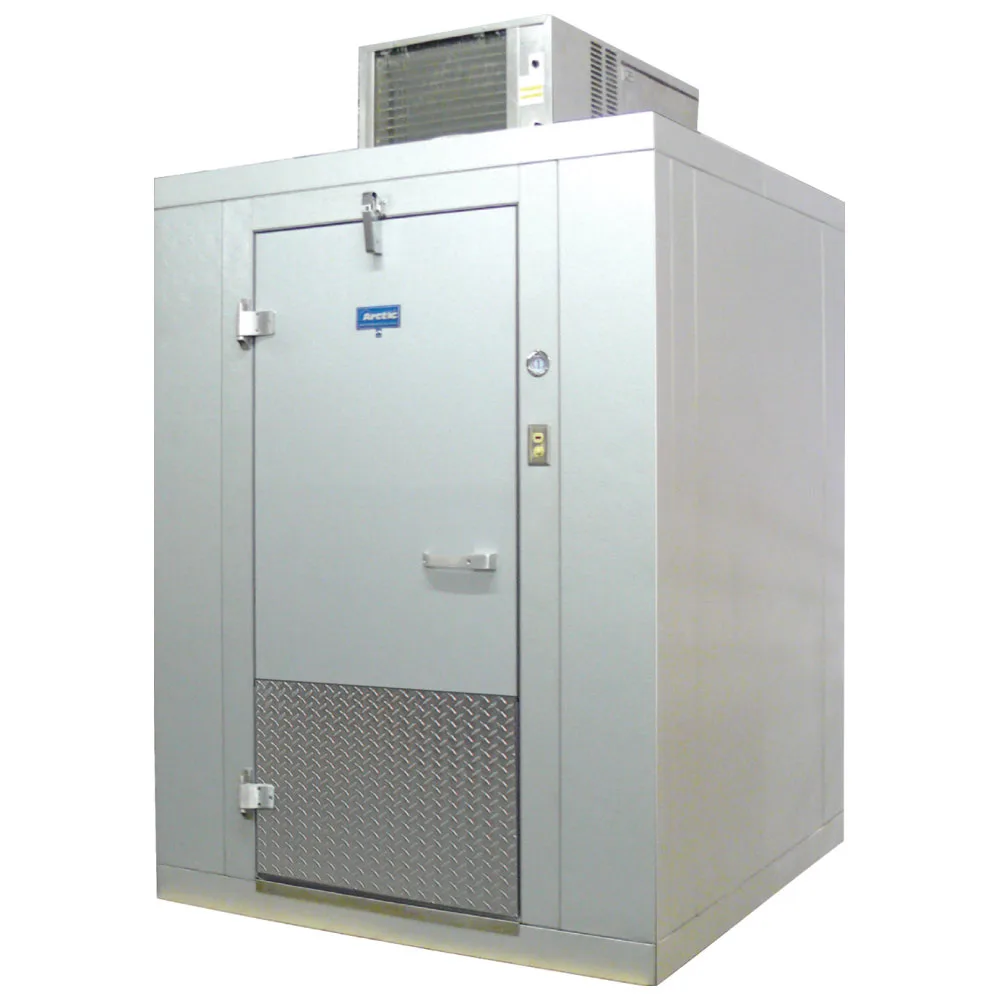 Arctic BL66-CF-SC Indoor Walk-In Cooler w/ Top Mount Compressor, 5' 10" x 5' 10" - Texas Outlet