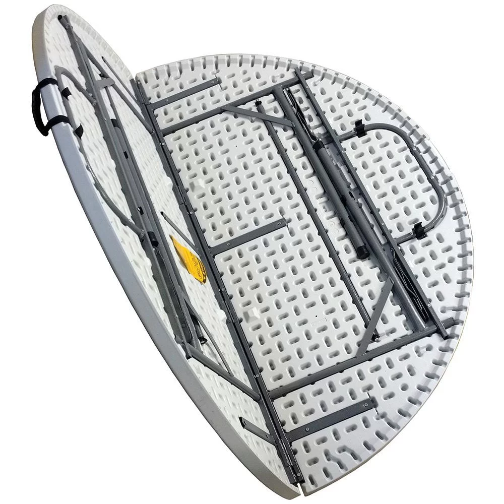 Open Box Plastic Development Group 5 Foot Fold In Half Folding Banquet ...