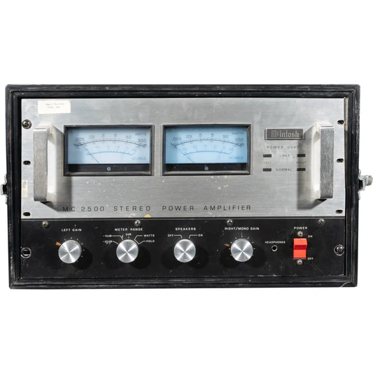 Mcintosh MC2500 2-Channel Solid State Amplifier Mcintosh MC2500 2-Channel Solid State Amplifier ...