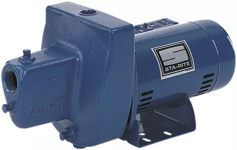 Sta-Rite Industries Blue 1-1/4 in. Shallow Well Jet Pump - Texas Outlet