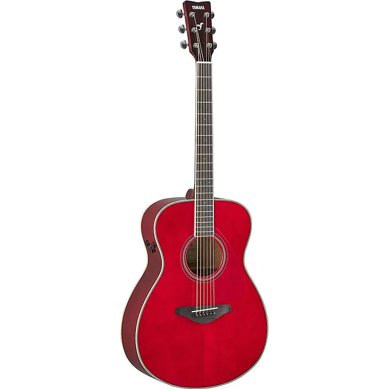 Yamaha FS Trans Acoustic Ruby Red Acoustic Guitar - Walmart Texas