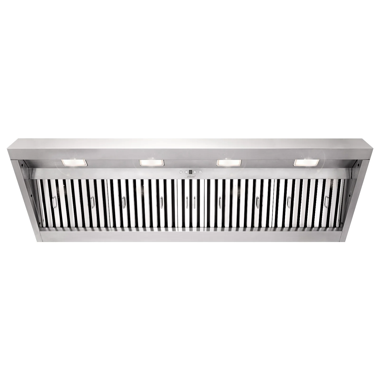 60 Inch Range Hood Insert, Ultra Quiet Stainless Steel 8" Ducted Insert ...
