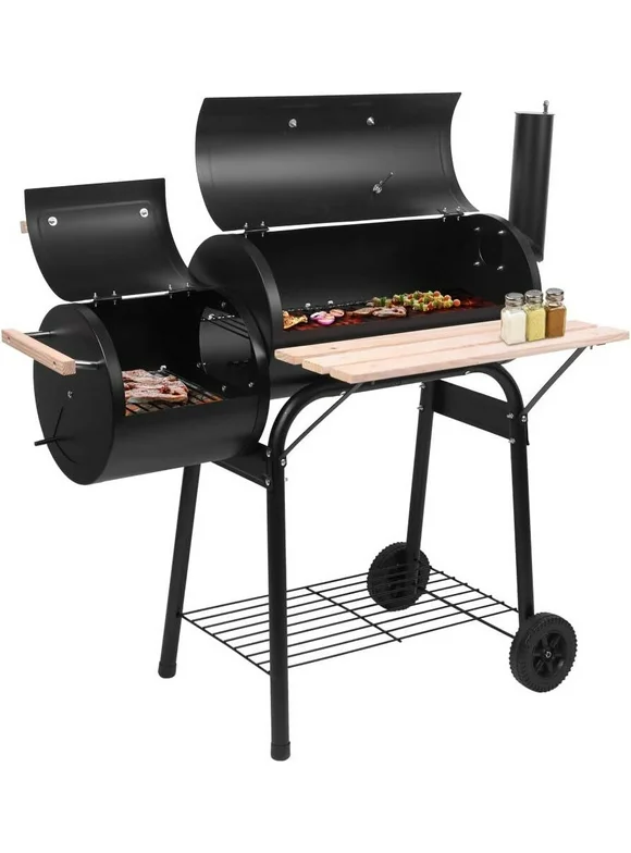 Heavy-Duty Charcoal Smoker Grills, Extra Large Outdoor BBQ Grill with ...