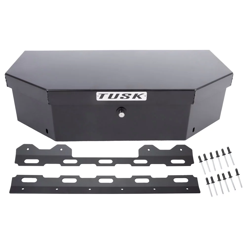 Tusk UTV Cargo Box and Top Rack Kit Short For Can-Am Maverick X3 DS ...