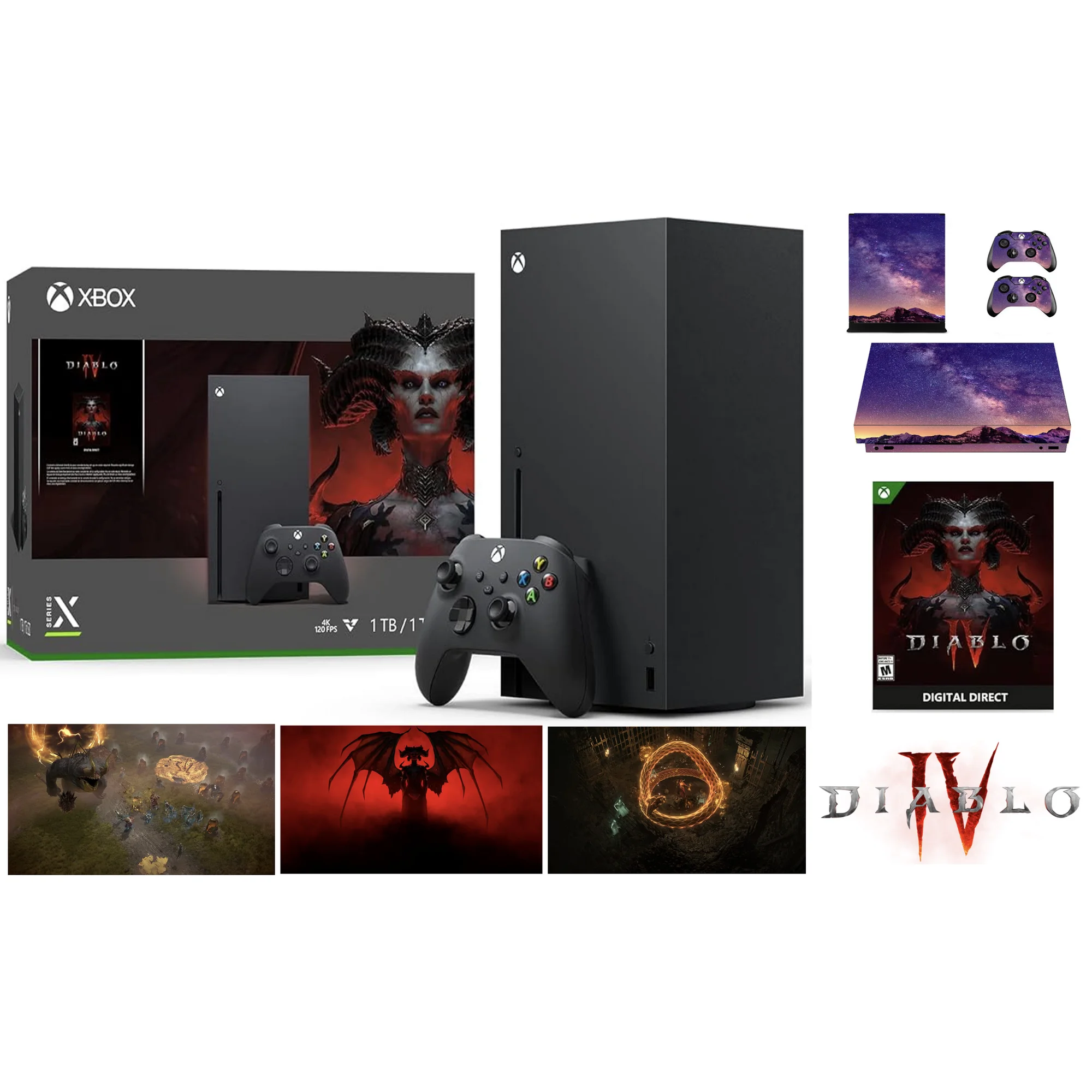 2023 Newest Microsoft Xbox Series X 1TB SSD Gaming Console, Diablo IV ...
