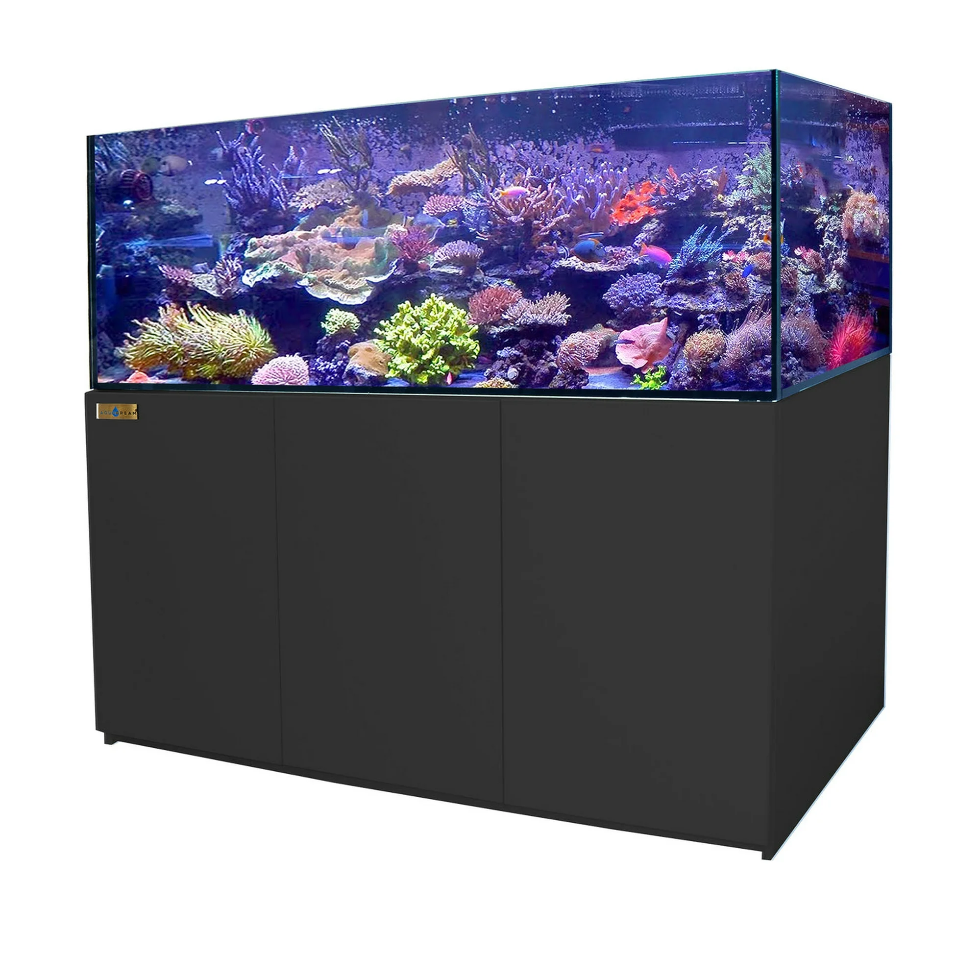 AquaDream 220 Gallon All-In-One Coral Reef Aquarium Tank with Ultra ...