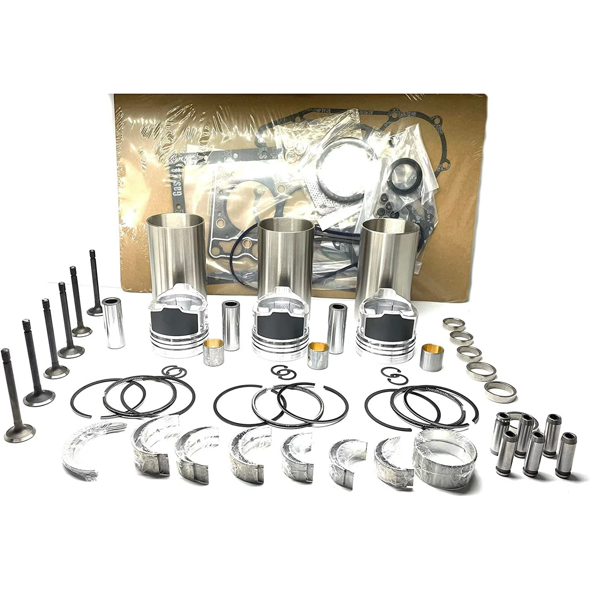 Seapple Overhaul rebuild Kit Compatible with Kubota D1402 D1402BA ...