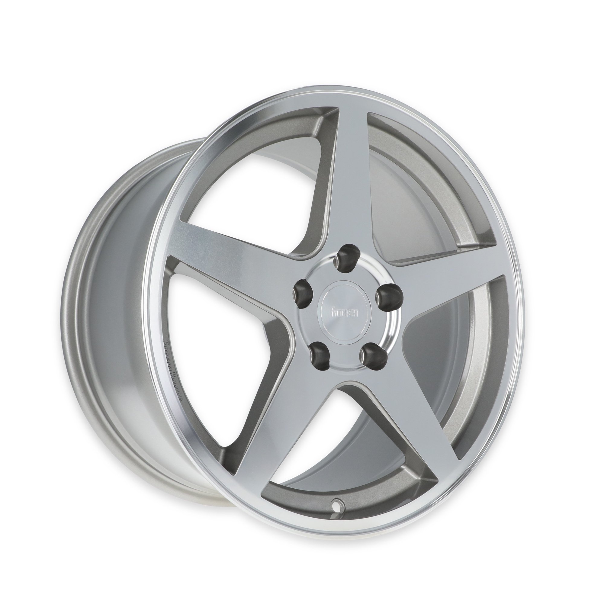 Rocket Racing Wheels TTR29-816570-A Flare Series - Titanium/Machined ...