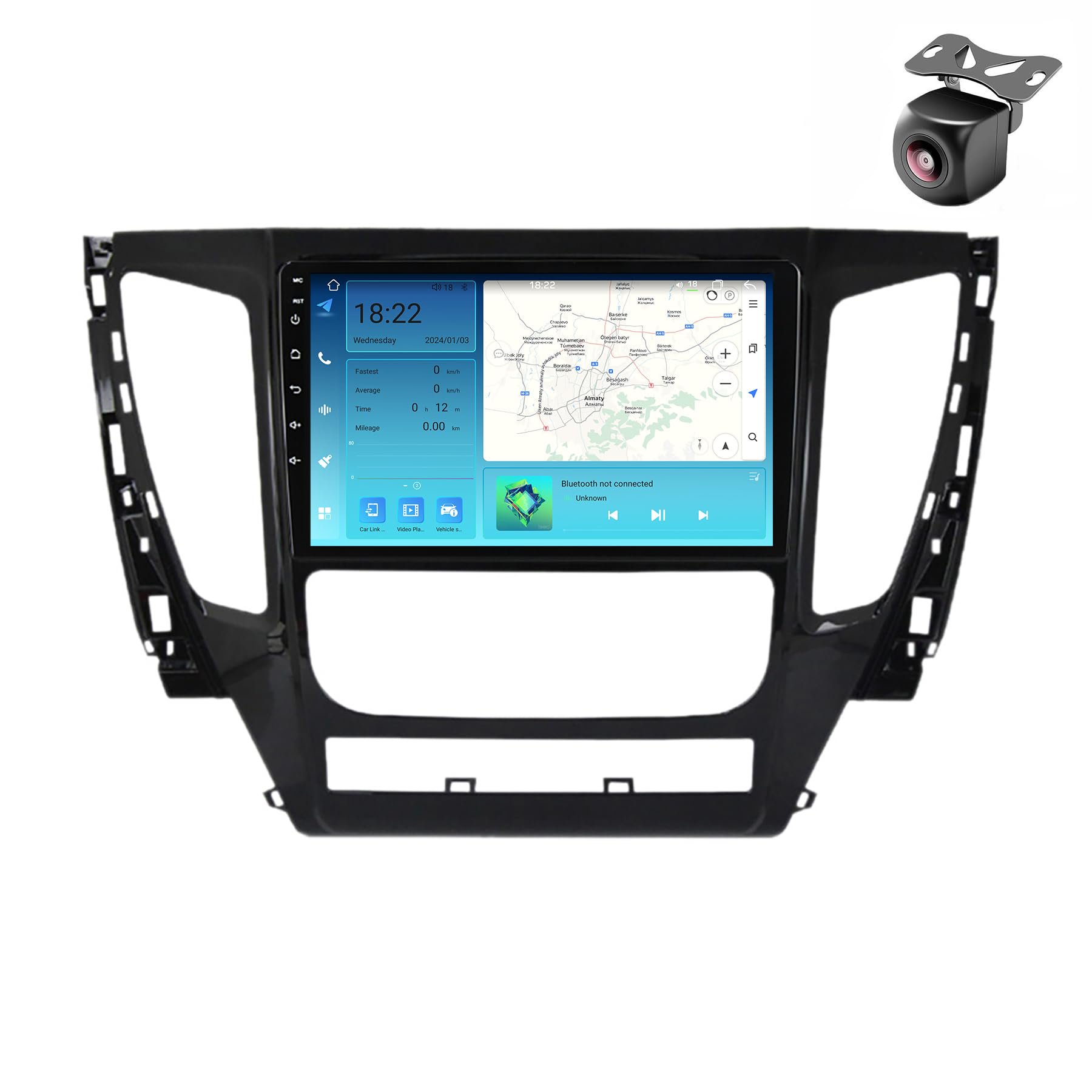 Android 13 System for Mitsubishi Pajero Sport 3 2016 2017 2018 2 DIN ...