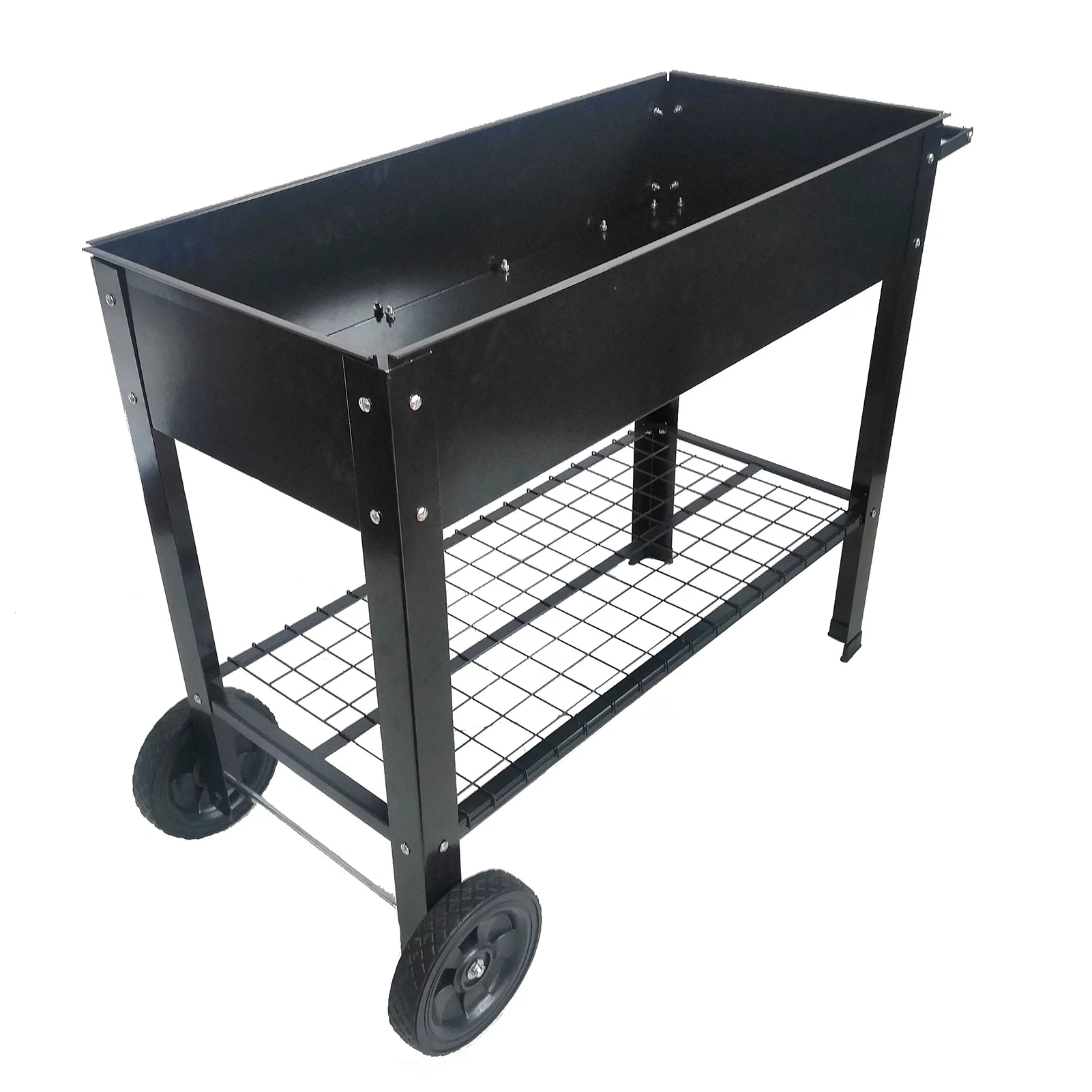 Pebbuoy Practical Good Bearing Gardening Bed Cart Multifunctional ...