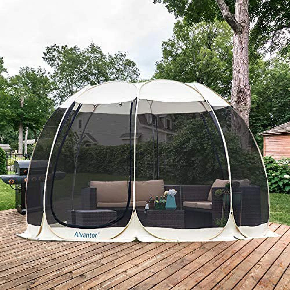 Alvantor Screen House Room Camping Tent Outdoor Canopy Dining Gazebo ...