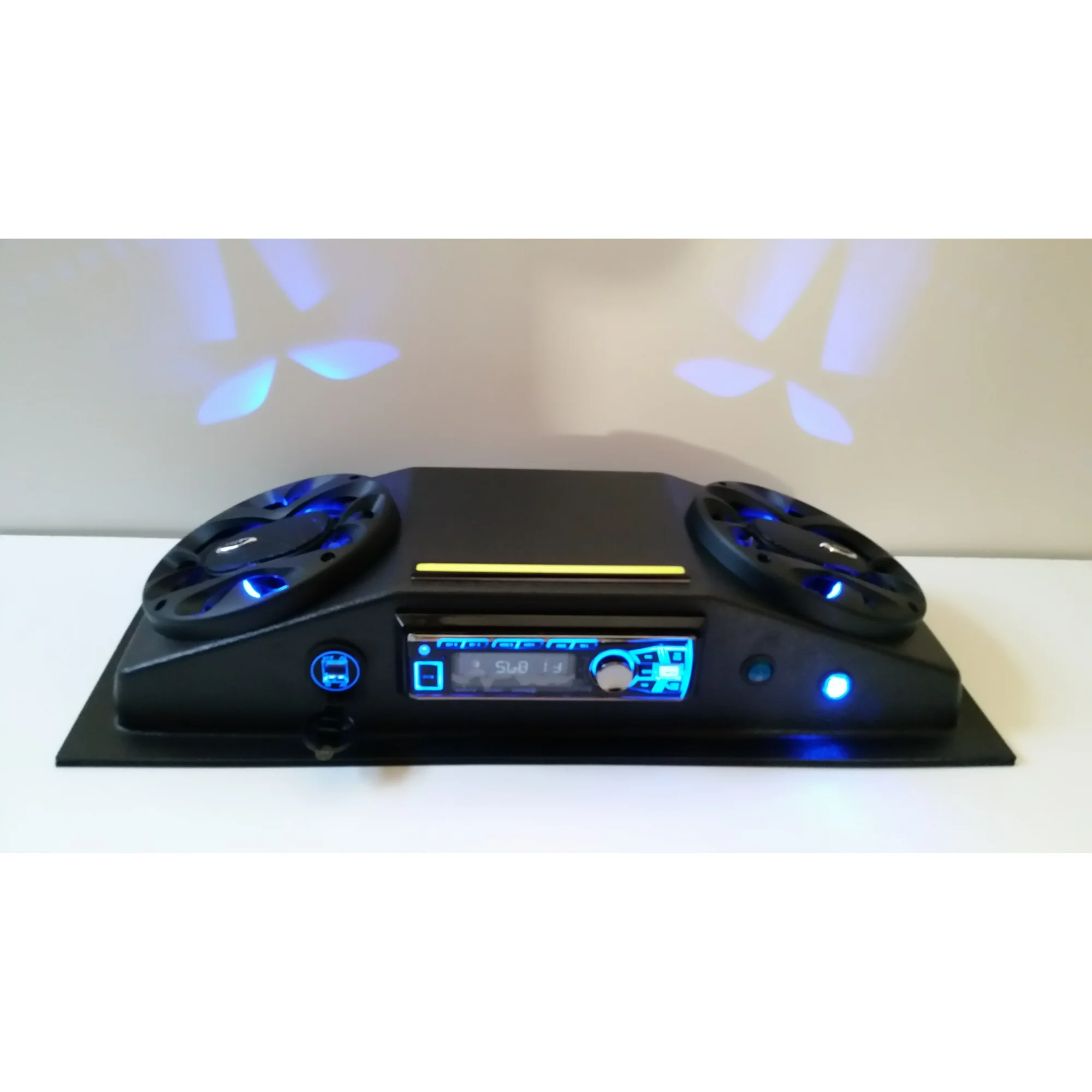 Thunder Buckets UTV Radio Golf Cart Overhead Stereo Console with 6.5 ...