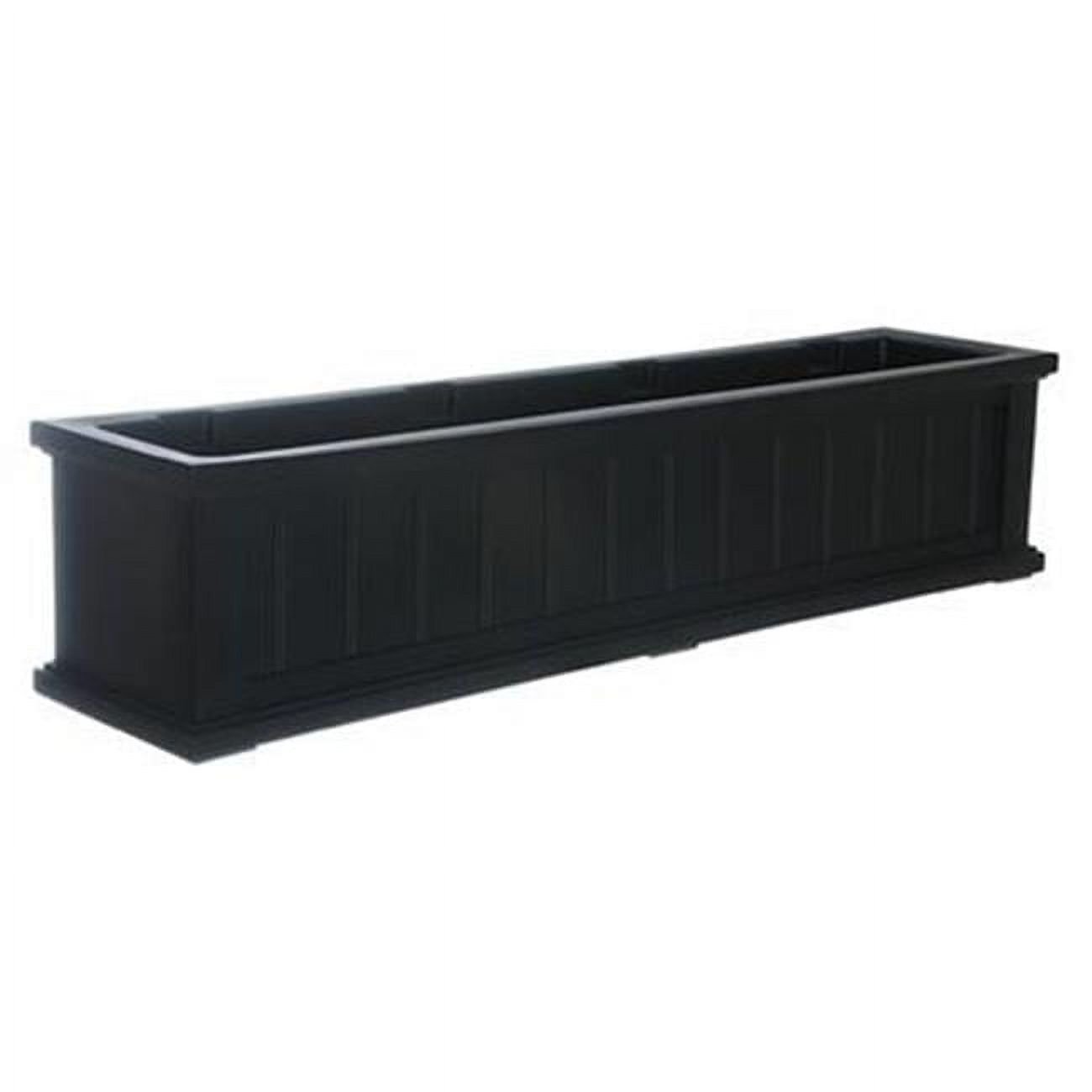 Cape Cod Window Box 4FT Black - Texas Outlet
