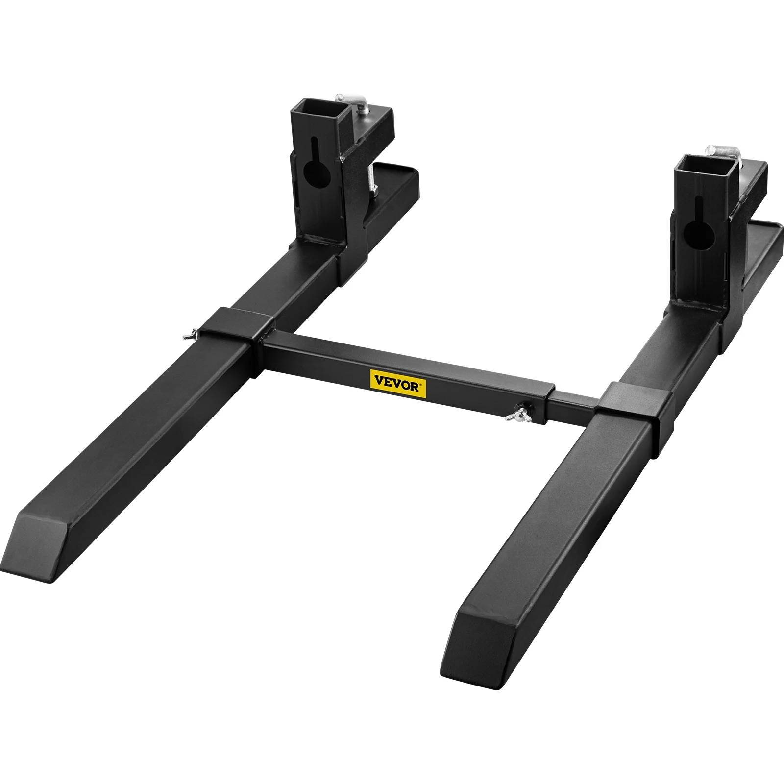 VEVOR Clamp On Pallet Forks 2000lbs with Adjustable Stabilizer Bar ...