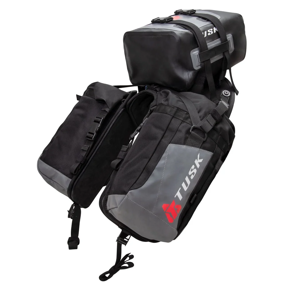 Tusk Excursion Rackless Luggage System w/ X-Small Dry Duffel Tail Bag ...