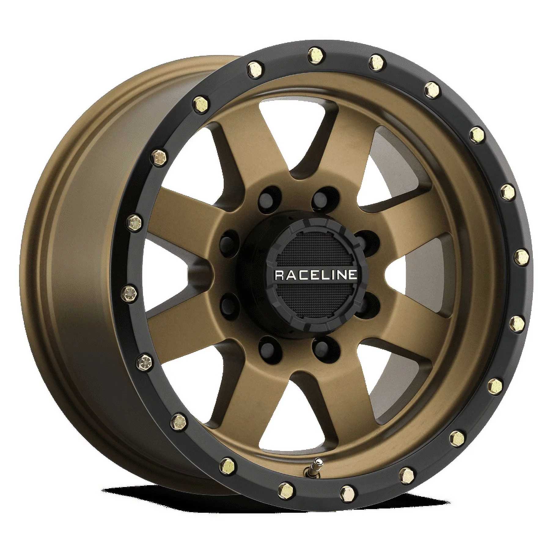 Raceline 935BZ-DEFENDER 18" Cast Aluminum Wheel, DEFENDER BRONZE 18X9 ...