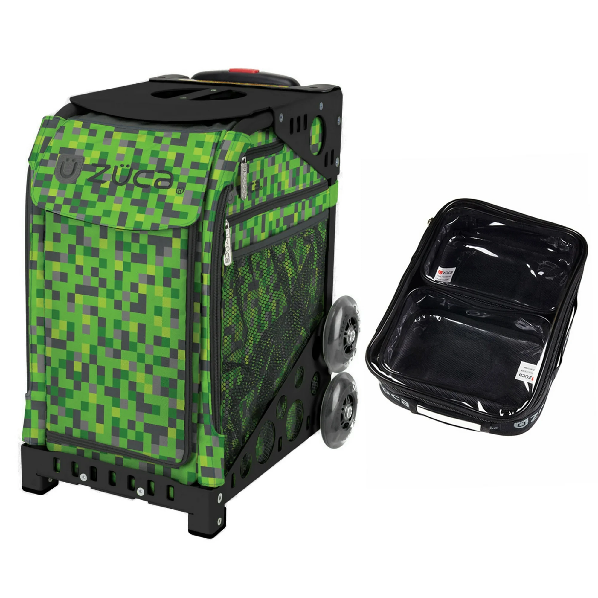 Zuca 18" Sport Bag - Green Screen with Non-Flashing Wheels, 1 Large and ...