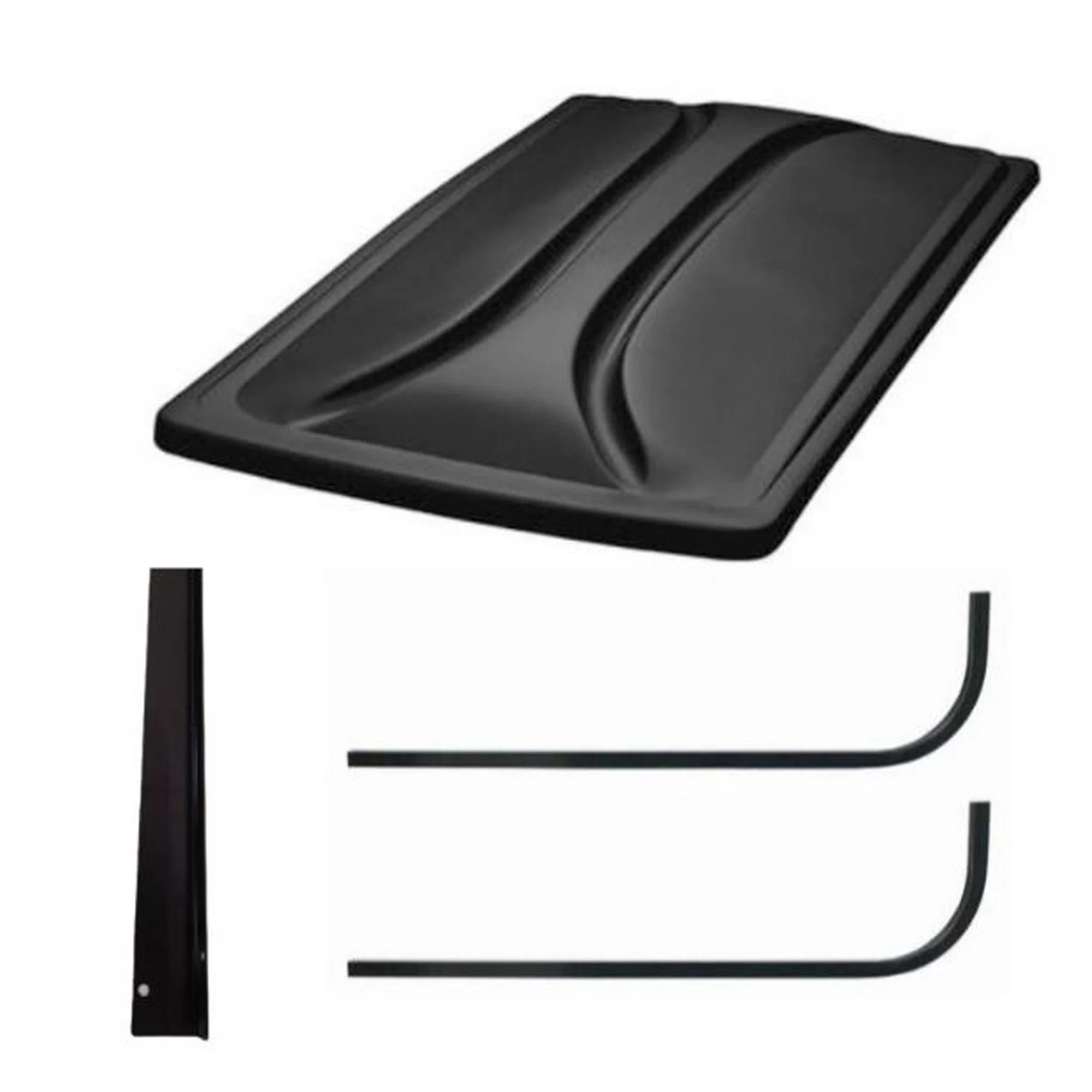 Universal 80" Black Extended Roof Kit for EZGO RXV Golf Carts 2008 ...