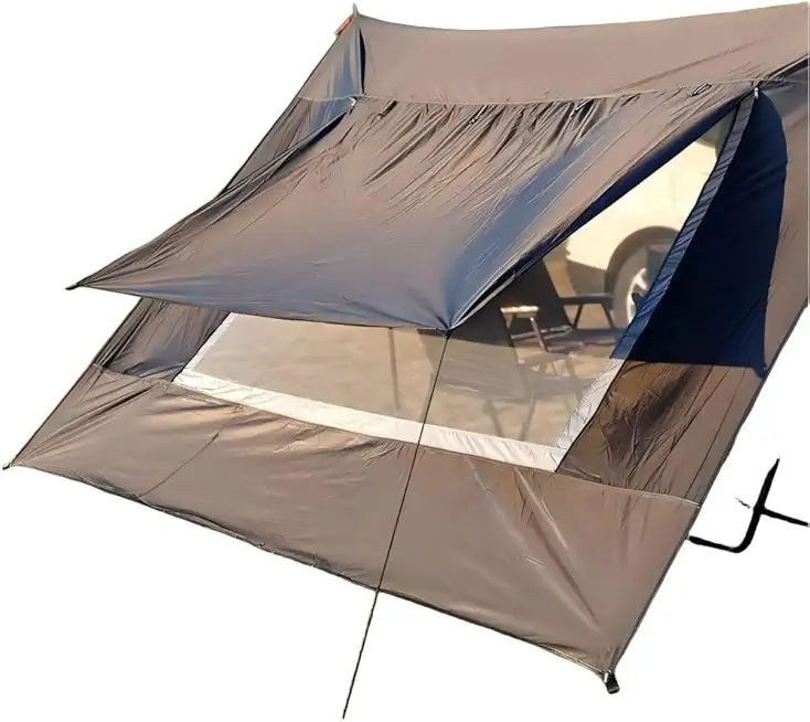 Car Side Tent for Legend, Sun Shade with Outdoor Privacy Wall,Black ...