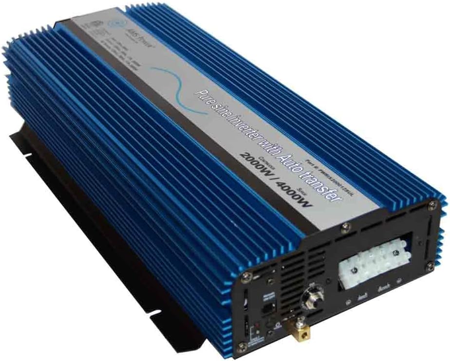 PWRIX120012SUL Pure Sine Inverter with Transfer Switch, 1200W ...