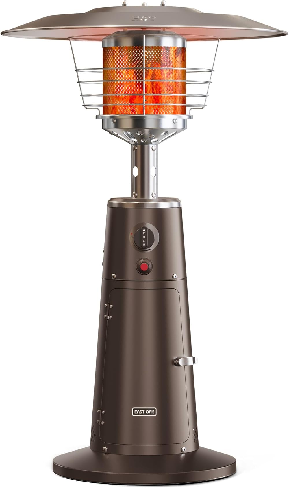 EAST OAK 11,000 BTU Patio Heater Tabletop Outdoor Heater, Mini Portable ...