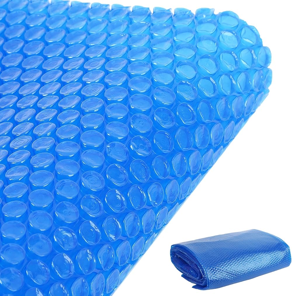 Pool Solar Blanket - Heavy Duty Rectangular Pool Solar Cover with ...