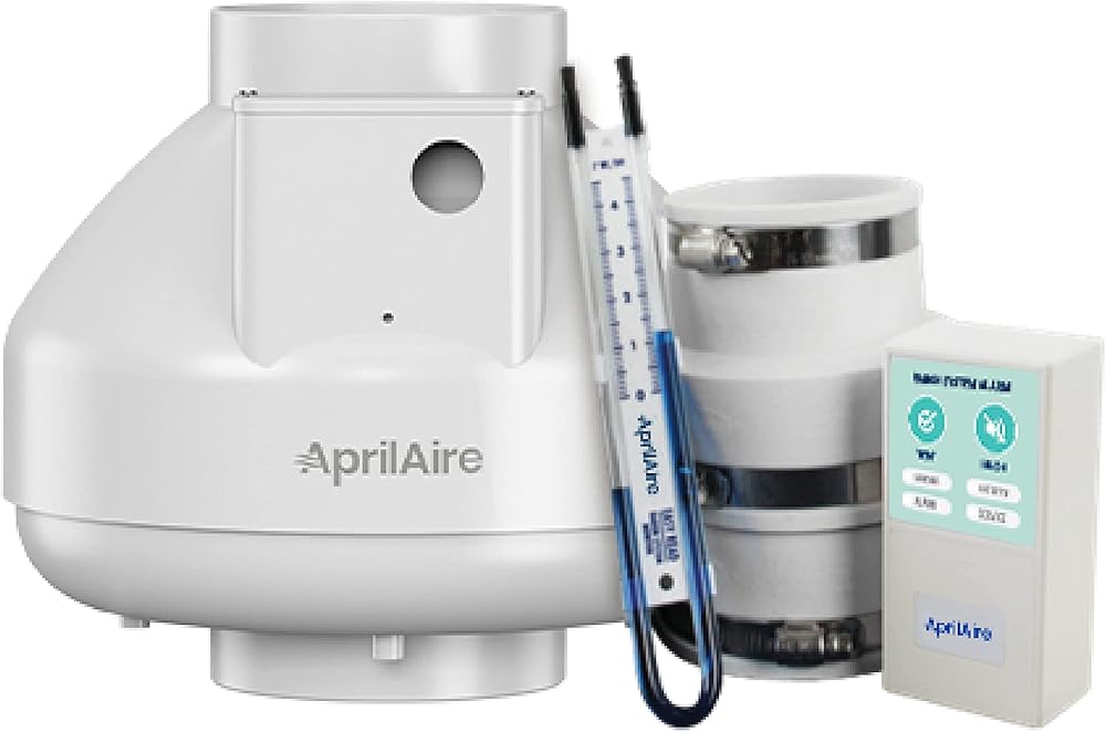 AprilAire ARN15K Radon Mitigation Kit, 1500 Sq. Ft., Basement ...