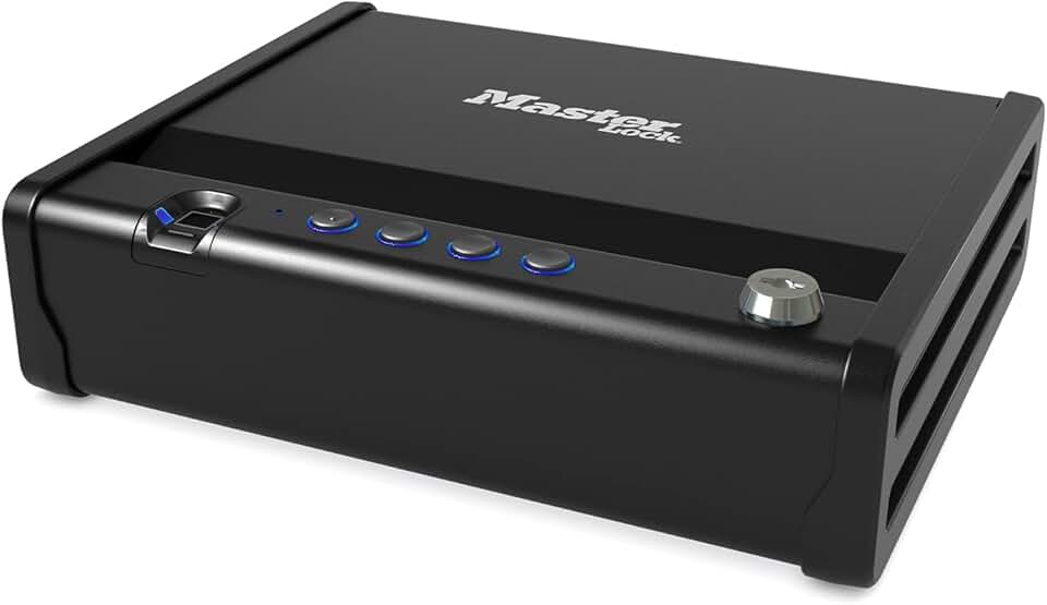 MASTER LOCK Biometric Small Safe [Fingerprint opening] MLD08EB - Best ...