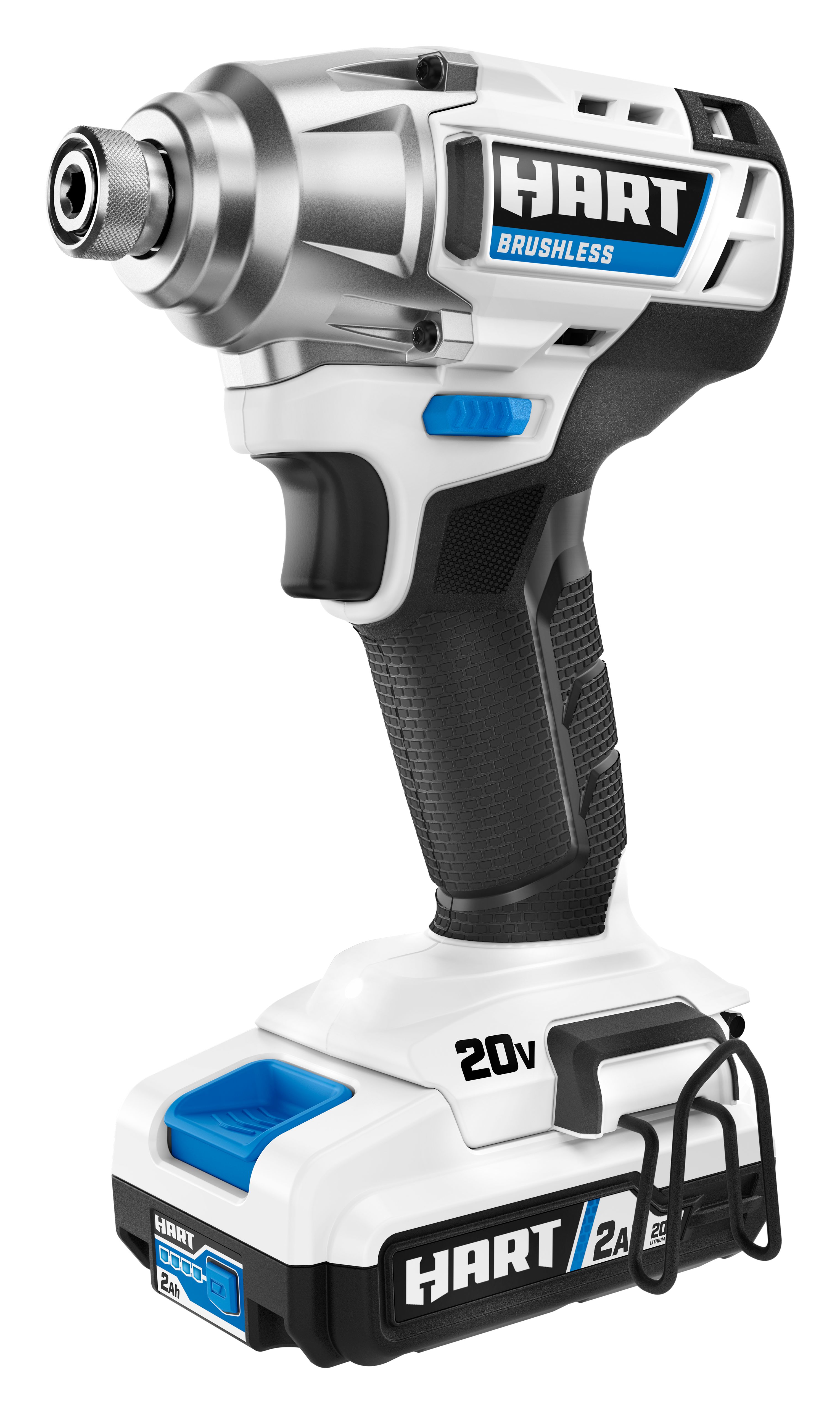 HART 20-Volt Cordless Brushless Impact Driver Kit, Gen 2 - Utah Outlet