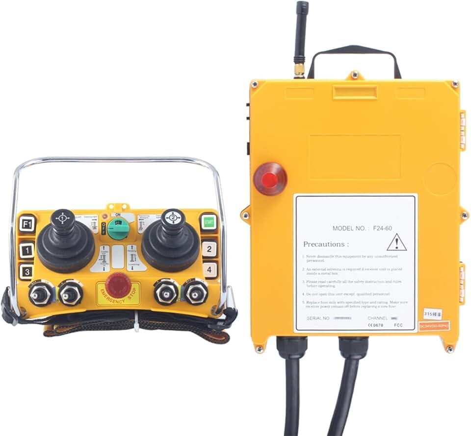 KLVN F24-60 1 Receiver+ 1 Transmitter 220V 380V 36V 24V Wireless ...