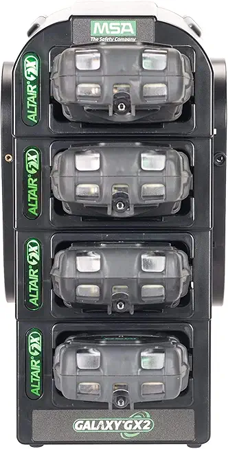 MSA 10127427 ALTAIR 5/5X Multi-Gas Detector Charger, Galaxy GX2 ...