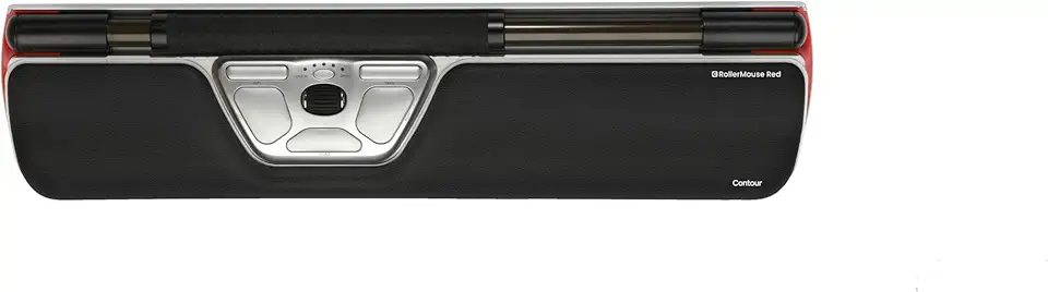 RollerMouse Red Wireless Eco Optical Bluetooth Computer Mouse ...