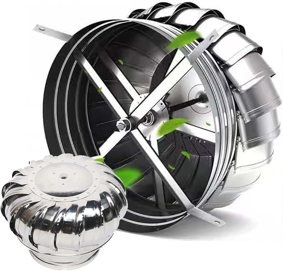 Non Power Roof Ventilator Outside Dryer Vent Covers,Chimney Cap ...