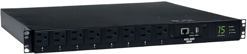 1.4kW Single-Phase ATS / Switched PDU with LX Platform Interface, 120V ...