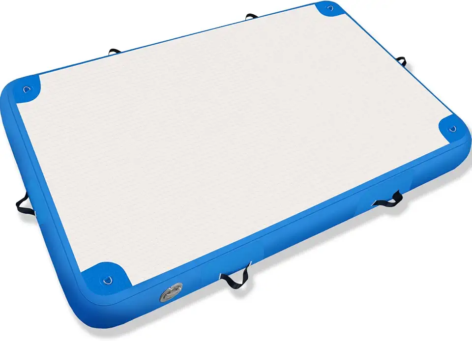 Inflatable Lake Float for Adults, Multi-Person Inflatable Swim Deck ...