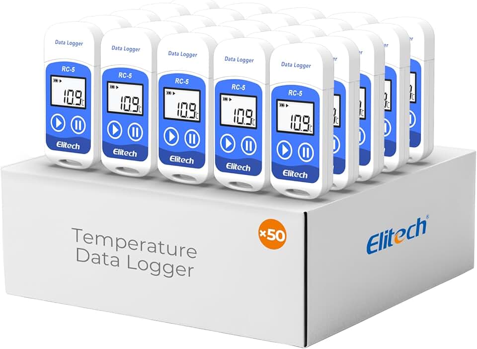 Elitech RC-5 USB Temperature Data Logger Recorder 32000 Points High ...