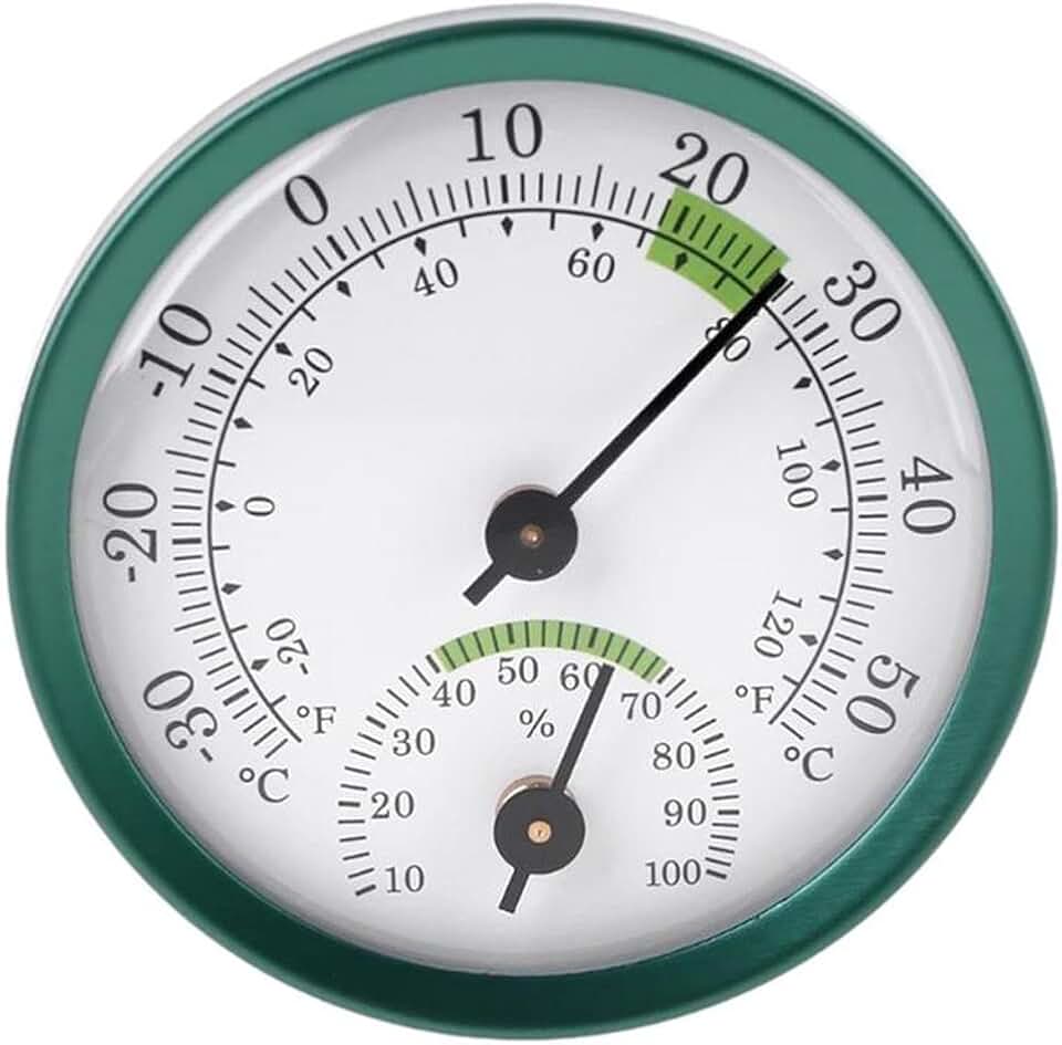 Outdoor Hygrometer Pointer Hygrometer Outdoor Watch Shape Temperature ...