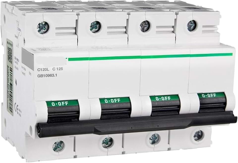 C120L Thermal Magnetic Distribution Protection Small Circuit Breaker 4P ...