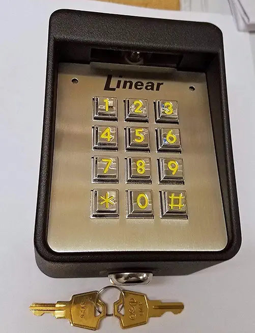 Exterior Digital KEYPAD Linear Model AK-11 ACP00748 Gate Access Control ...