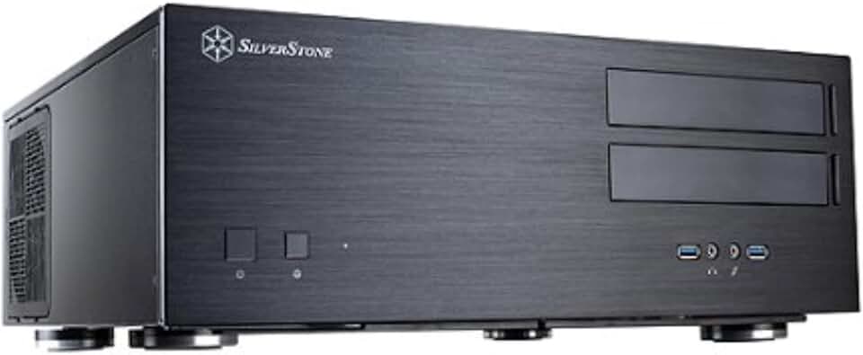 SilverStone Technology Home Theater Computer Case with Aluminum Front ...