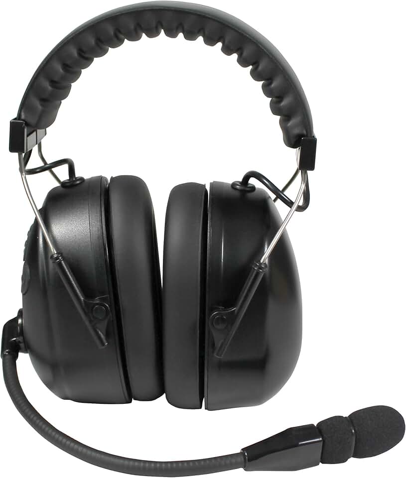 PRYME® Wireless Dual-Muff Headset w/Boom Mic (BTH-800-MAX-OHB) - Utah ...