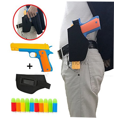 Classic Foam Play Toy Gun Colt 1911 Toy Gun With Tactical Holster And ...